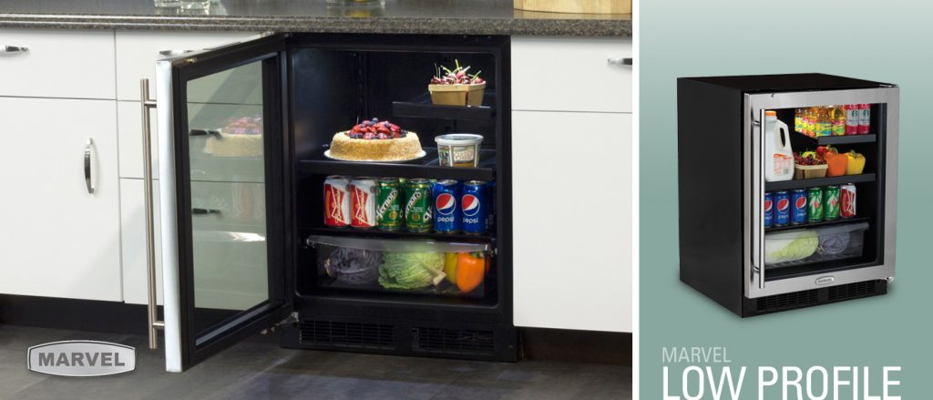 Marvel MABV224-SG31A 24" ADA Height Beverage Refrigerator - ADA Appliances
